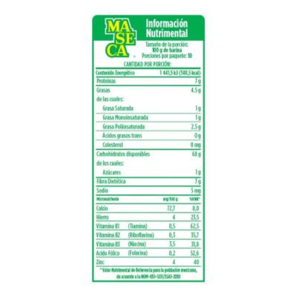 Maseca Harina Regular 1kg, 4,60