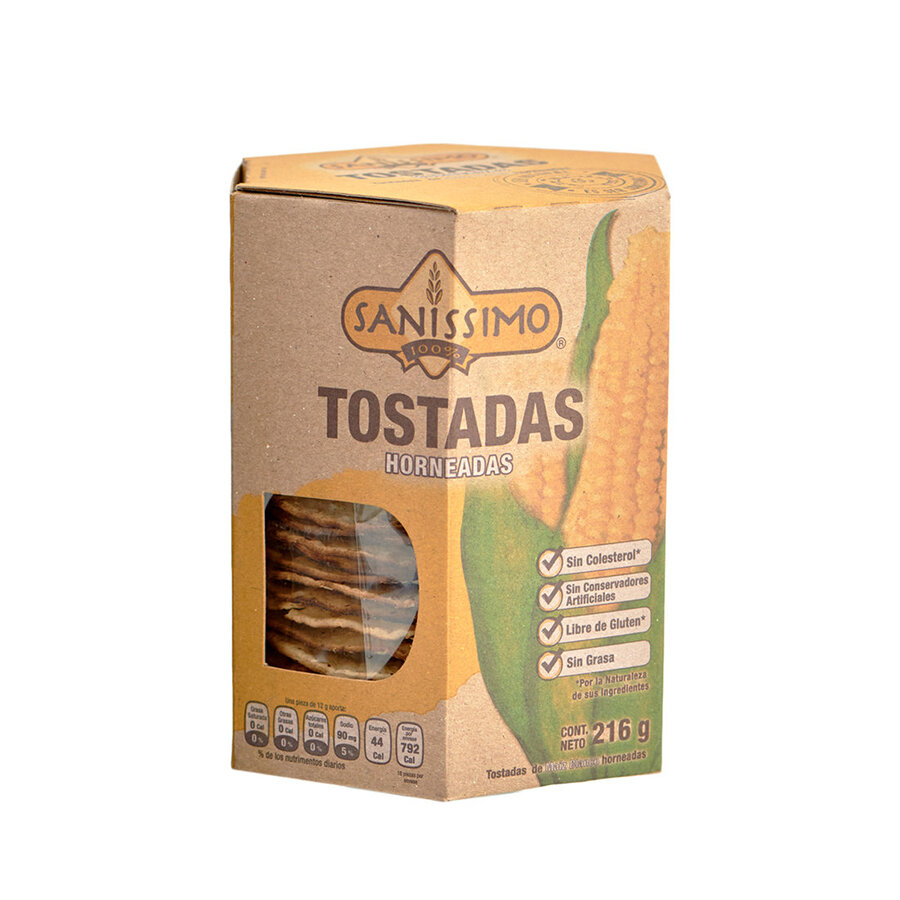 Sanissimo Tostadas Horneadas 216g, 6,20