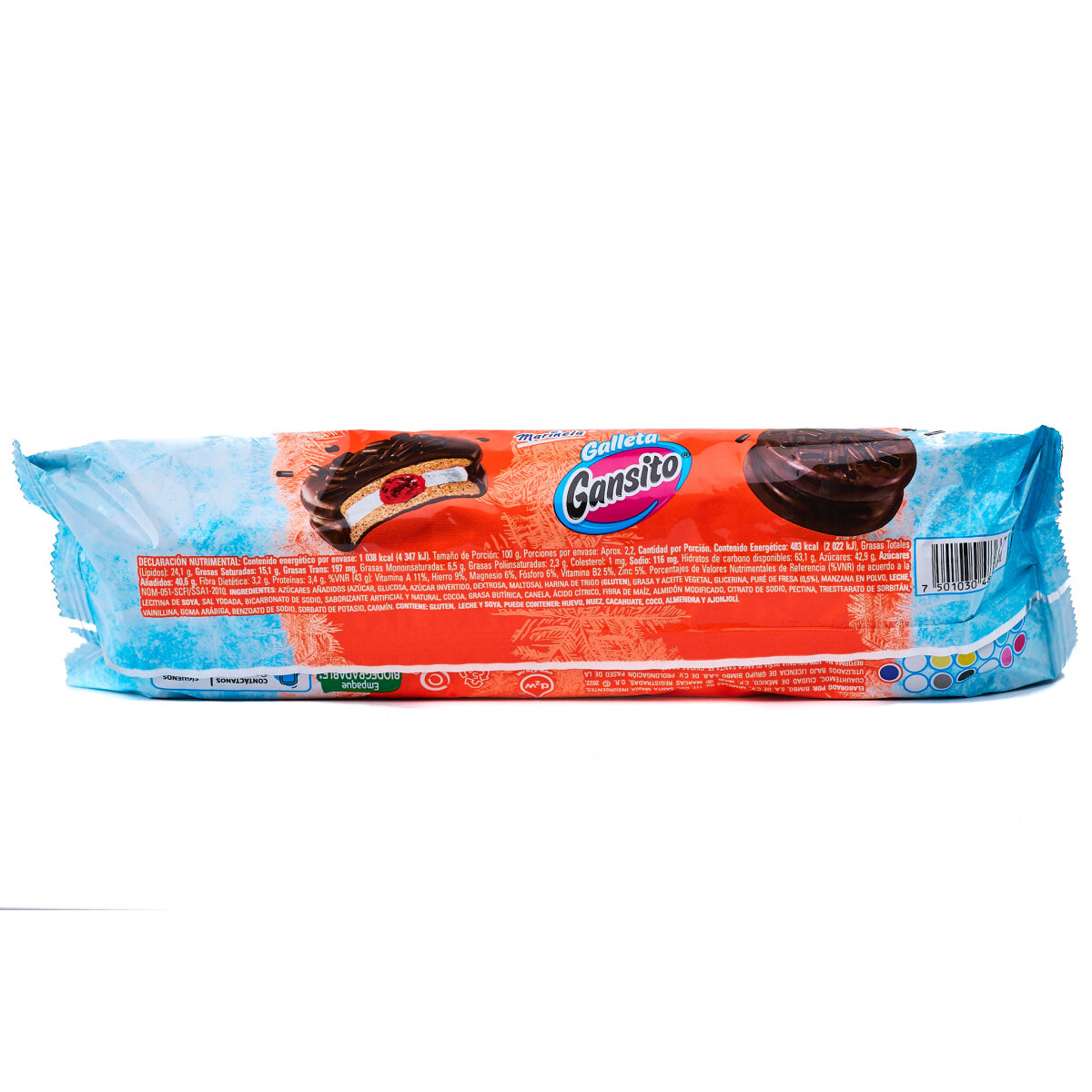 Galleta Gansito Sandwich-Kekse 215g, 5,50