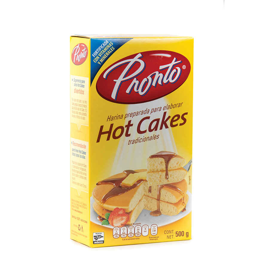 Pronto Hot Cakes Harina Preparada / Backmischung 500g, 5,30